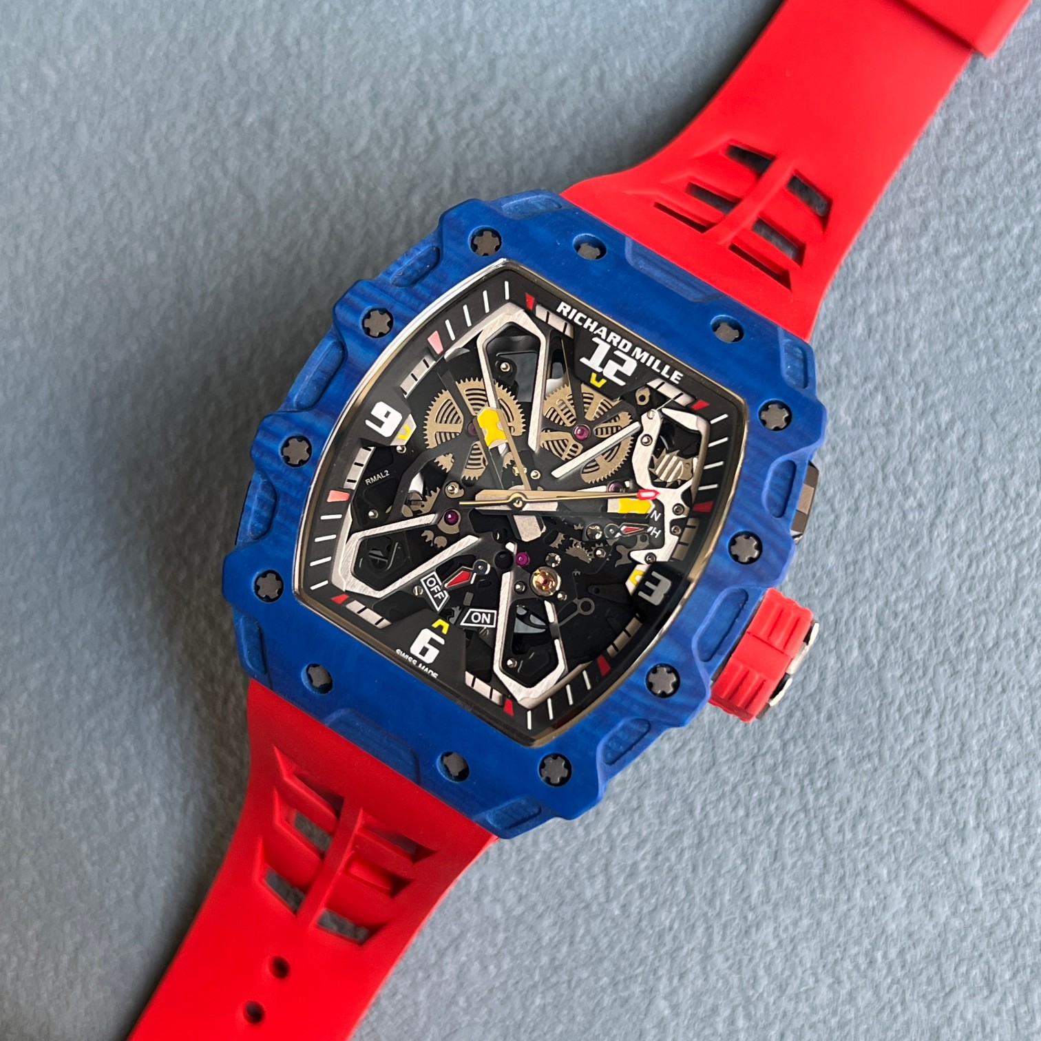 Z厂RICHARD MILLE理查德米勒（里查德米尔） RM35-03 RM3503 NTPT碳纤维表壳男士腕表 - 阿默表行AmoWatch