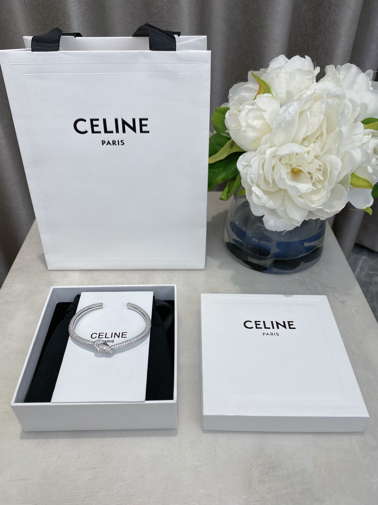 LẮC TAY CELINE ARCE DE TRIOMPHE FULL DIAMOND